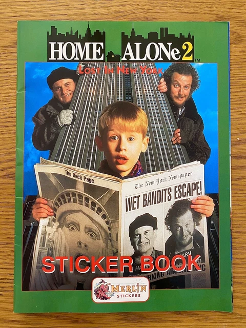 HOME ALONE 2: Lost In New York | 1992 Merlin Sticker Book | 51/162 $241 ...