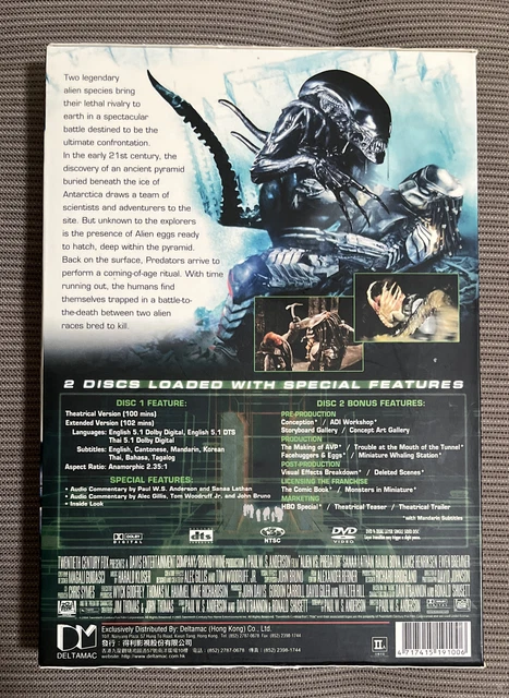 ALIEN VS PREDATOR (2 Disc Special Edition) EUR 1,16 - PicClick IT