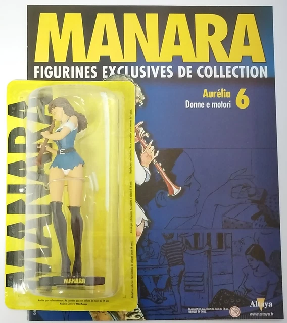 MILO MANARA FIGURES Collection Altaya Aurelia Resin Statuette + File £ ...