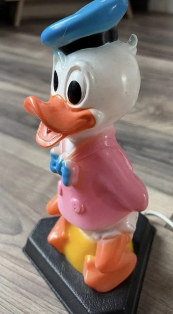 1970 RETRO DONALD Duck Plug In Lamp Or Nightlight Very Cute £42.30 ...