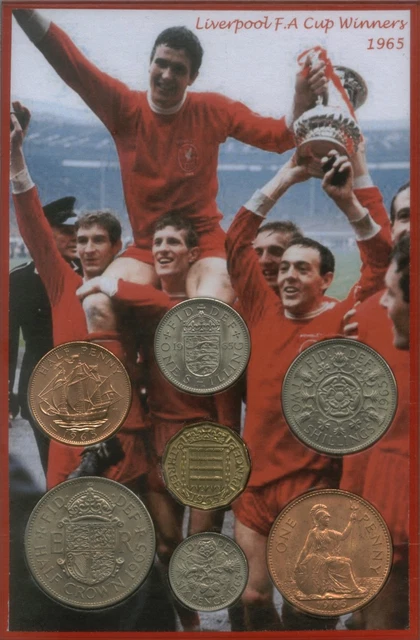 LIVERPOOL FC (LFC) Vintage F.A Cup Final Winners Retro Coin Fan Gift ...