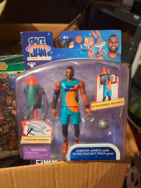 SPACE JAM: A New Legacy Lebron James with Acme Rocket Pack 4000 5 ...