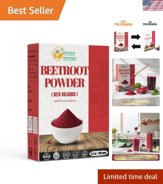 150G PURE BEETROOT Extract Powder - Natural Nitric Oxide Booster for ...