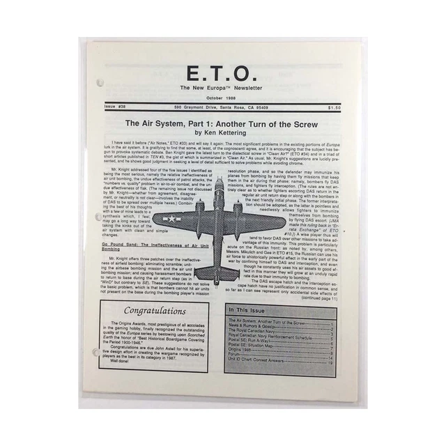 BILL STONE ETO Magazine #38 "The Air System, Royal Canadian Navy" Mag ...
