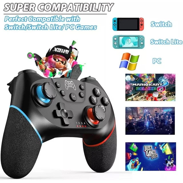 PRO WIRELESS CONTROLLER für Nintendo Switch/Lite/OLED Konsole Joystick ...