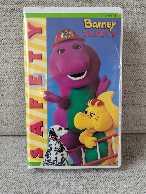 BARNEY - BARNEY Safety (VHS, 1995) White Tape $19.88 - PicClick CA
