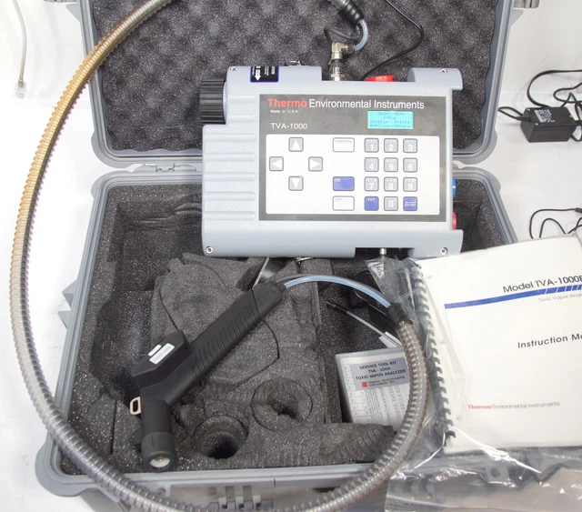 THERMO ENVIRONMENTAL INSTRUMENTS TVA-1000 B Toxic Vapor Analyzer $4,200 ...