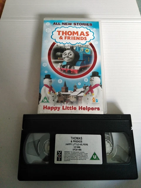 THOMAS THE TANK Engine And Friends Happy Little Helpers VHS tape 2003 ...