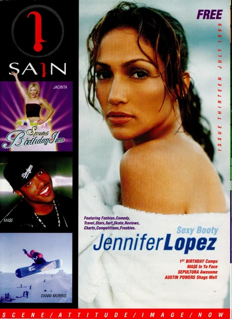 SAIN (SANITY MAGAZINE) - July 1999 - Jennifer Lopez, Jimmy Little, Alex ...
