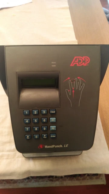 HAND PUNCH 2000 LE ADP ETHERNET HAND PUNCH HP-2000 For Amano Time ...