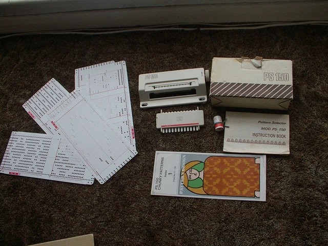 KNITMASTER PS150 PATTERN SELECTOR for chunky SK150 knitting machine ...