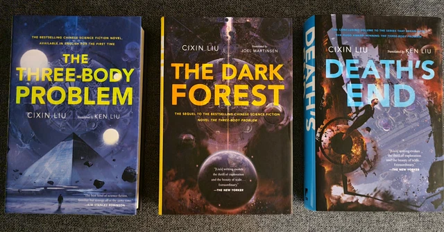 CIXIN LIU &THE Three-Body Problem" trilogy. 1st ed. 1st print £333.00 ...