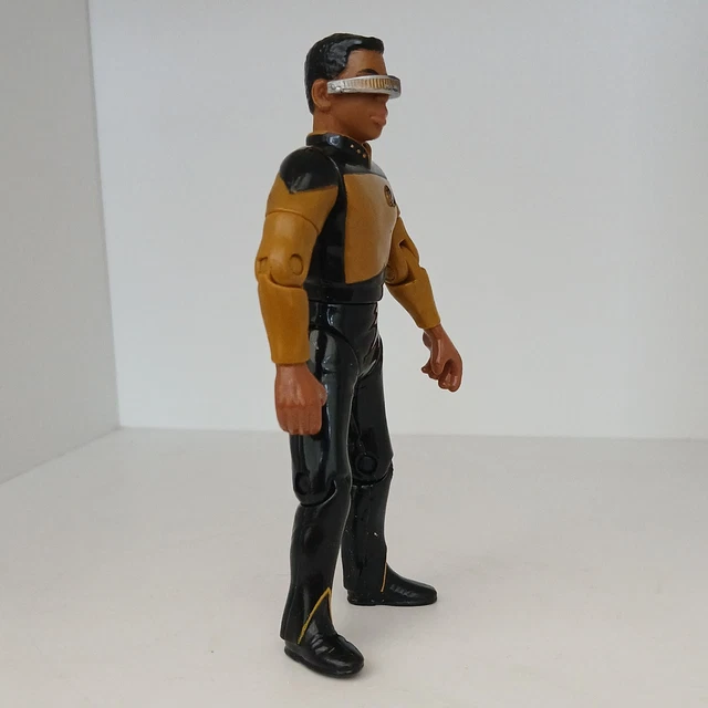 STAR TREK TNG Geordi LaForge Action Figure 5" Playmates 1992 £5.99 ...