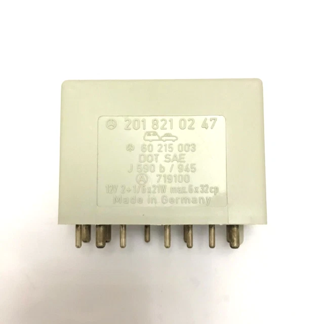 MERCEDES-BENZ W124, W201 Blinkerrelais Blinkwischerrelais, 2018210247 ...