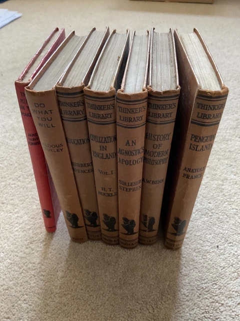 THINKER’S LIBRARY VINTAGE Collection of 7 books inc Huxley VGC EUR 14 ...