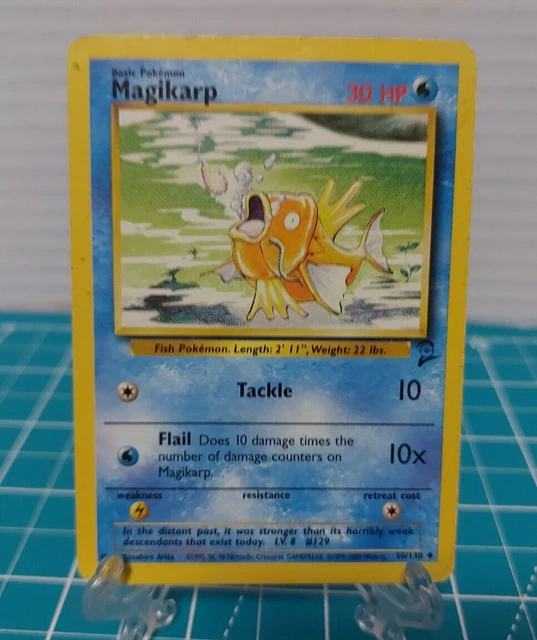 POKÉMON TCG MAGIKARP Base Set 50/130 Regular 1st Edition Common Trading ...
