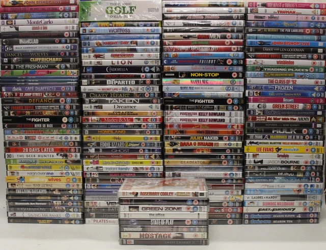 DVD JOB LOT Bundle 145+ NEW & SEALED incl Box Sets, Disney, Horror ...