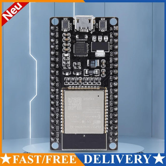 Esp32 Development Boards Dual Core Cpu Esp32 Expansion Boards 38pin For Arduino £619 Picclick Uk