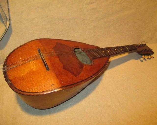 ANCIEN INSTRUMENT DE musique luth mandoline fin XIX ème EUR 120,00 ...