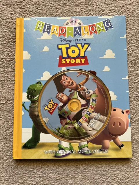 TOY STORY READ-ALONG Storybook And CD Hardcover Disney Pixar $17.95 ...
