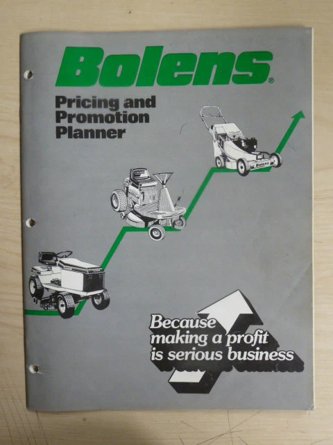 BOLENS TRACTEURS TONDEUSES Brochure De Vente Des Prix Et Des Promotions Manuels De Planification ...