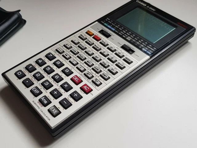 CALCULATRICE GRAPHIQUE CASIO fx 8000G scientific calculator COLLECTOR A ...