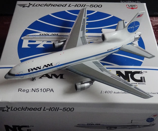 PAN AM LOCKHEED L-1011-500 N510PA NG Models 35005 scale 1:400 rare EUR ...