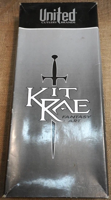 UNITED CUTLERY KIT Rae KR1 Medusa Dagger Fantasy Knife W/ Wall Mount ...