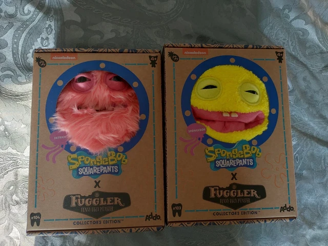LIMITED EDITION FUGGLER x 2 SpongeBob SquarePants - Both Patrick And ...