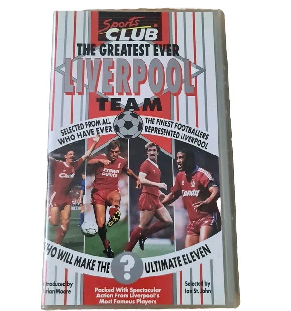 THE GREATEST EVER LIVERPOOL TEAM VHS VIDEO Tape VINTAGE £3.99 - PicClick UK