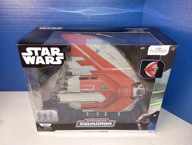 STAR WARS MICRO Galaxy Squadron Ahsoka Tano’s T6 Shuttle T-6 #0149 New ...