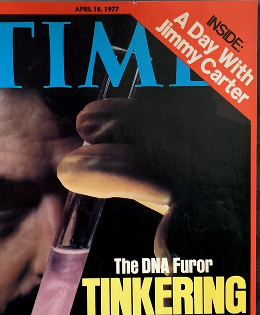 TIME MAGAZINE COVER Page Wall Art The DNA Furor Tinkering With Life ...