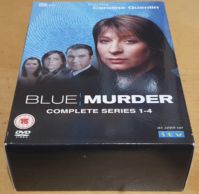 BLUE MURDER COMPLETE Series 1-4 DVD Box Set PAL ITV £8.99 - PicClick UK
