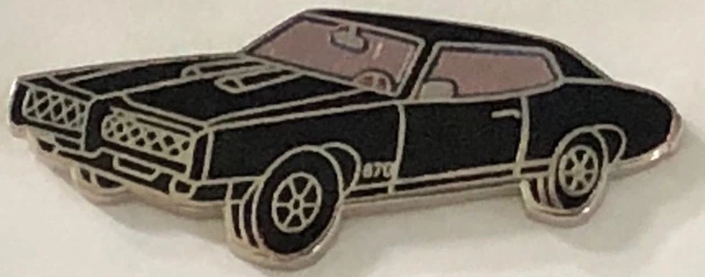 1969 PONTIAC GTO 2-door hardtop lapel/hat pin badge H040314 $11.50 ...