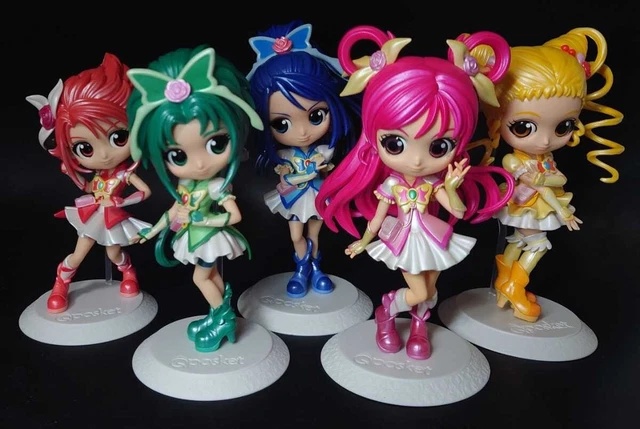 YES PRECURE 5 Go Go Pretty Cure Doll Figure Glitter Force Lot of 5 ...