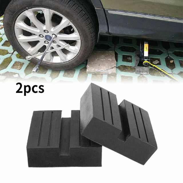 RUBBER LOCK JACK rubber pad rubber plate car lift shunting jack £12.71 ...