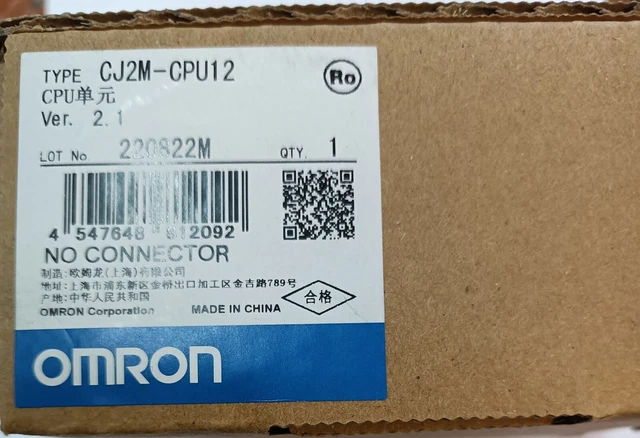 OMRON CJ2M-CPU12 MODULO PLC EUR 220,00 - PicClick IT