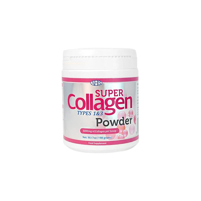 SUPER COLLAGEN POWDER 198g/7oz 6000MG Per Scoop Unflavoured £32.48 ...