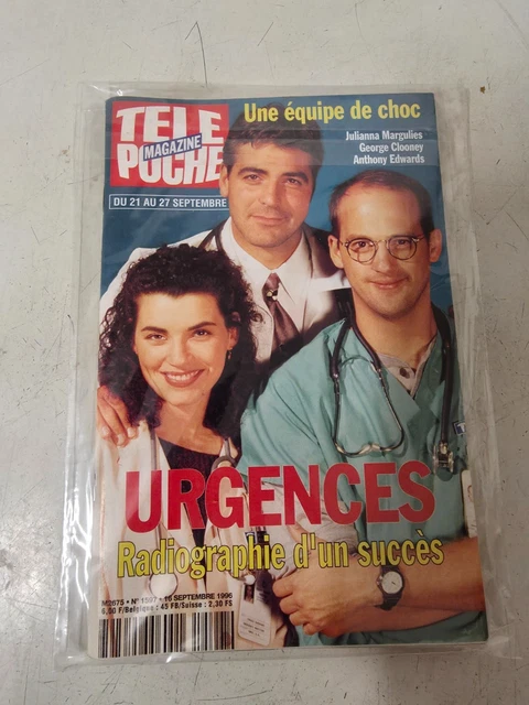 TELE POCHE N°1597 Sept 1996 Serie Urgences Georges Cloone/Margulies EUR ...