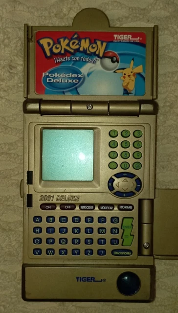 POKEMON POKEDEX TIGER GOLD DELUXE VERSION Nintendo 2001 EUR 39,99 ...