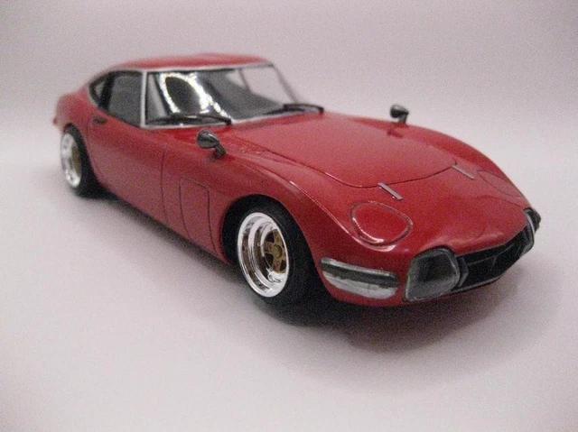 FUJIMI TOYOTA 2000GT 124 Scale Finish Model Custom Wheels Gebraucht EUR ...