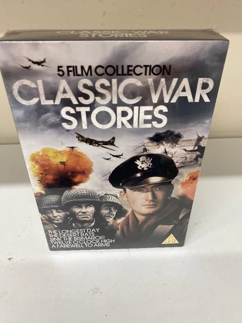 CLASSIC WAR STORIES 5 Film Collection BNWT DVD CG D13 £6.39 - PicClick UK