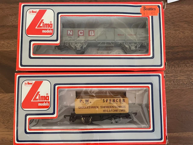 LIMA 00/HO WAGONS X 2 NCB And P.W Spencer £8.00 - PicClick UK