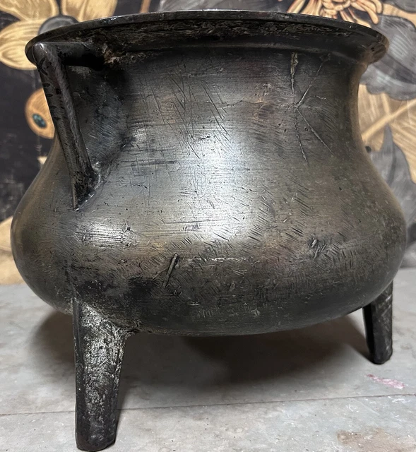CHAUDRON DAUBIÈRE HAUTE Époque Bronze XVII-XVIIIeme Chaudron Airin ...