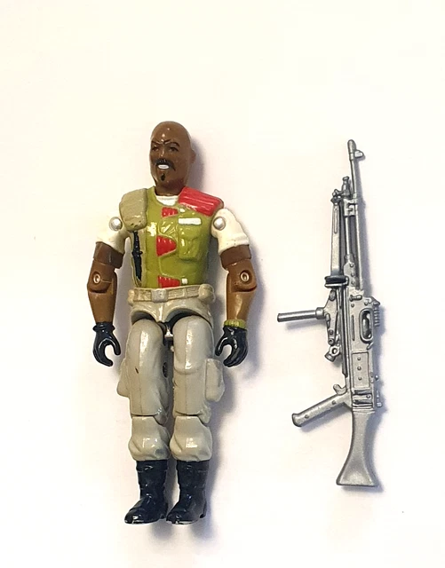 1987 GI JOE BROADBLOCK V2 Action Figure 3.75 Force Lot Figurine EUR 9 ...
