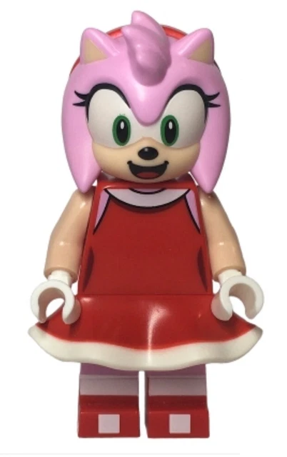 LEGO AMY ROSE Minifigure Sonic the Hedgehog 76998 son005 *an4* £9.90 ...
