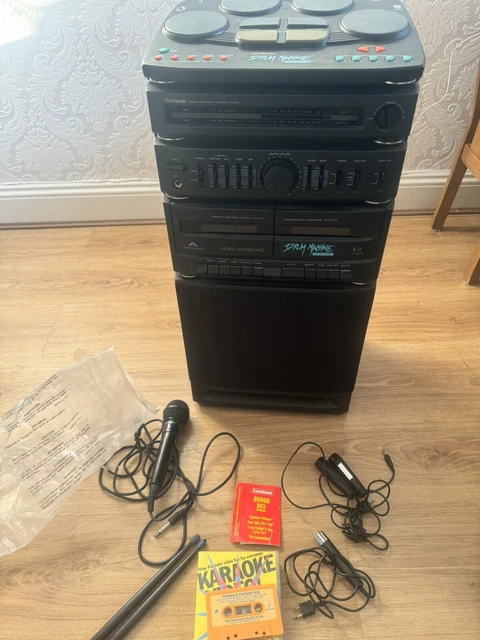 GOODMANS BOOGIE BOX PROIII Karaoke Machine Goodmans Drum Machine ...