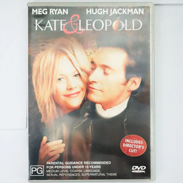 KATE & LEOPOLD (DVD, 2001) Meg Ryan, Hugh Jackman - Feel-Good Romance ...