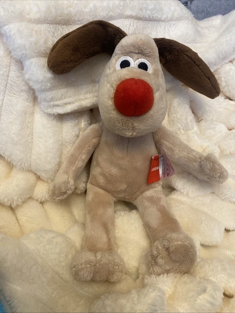 WALLACE AND GROMIT Plush Soft Toy Red Nose Day Comic Relief Limited ...