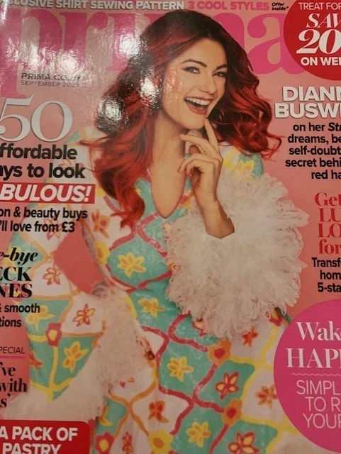 PRIMA MAGAZINE SEPTEMBER 2025 ~ Dianne Buswell Strictly Cover & Feature ...